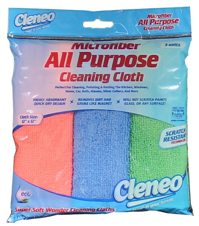 Microfiber All Purpose Cleaning Cloth (3 Pack) - Oppenheimer