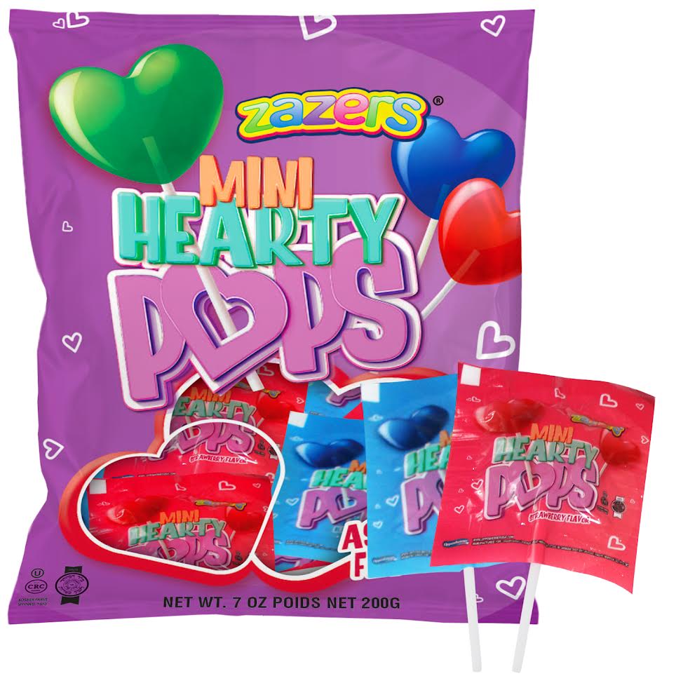 Mini Hearty Pops Assorted flv - Oppenheimer