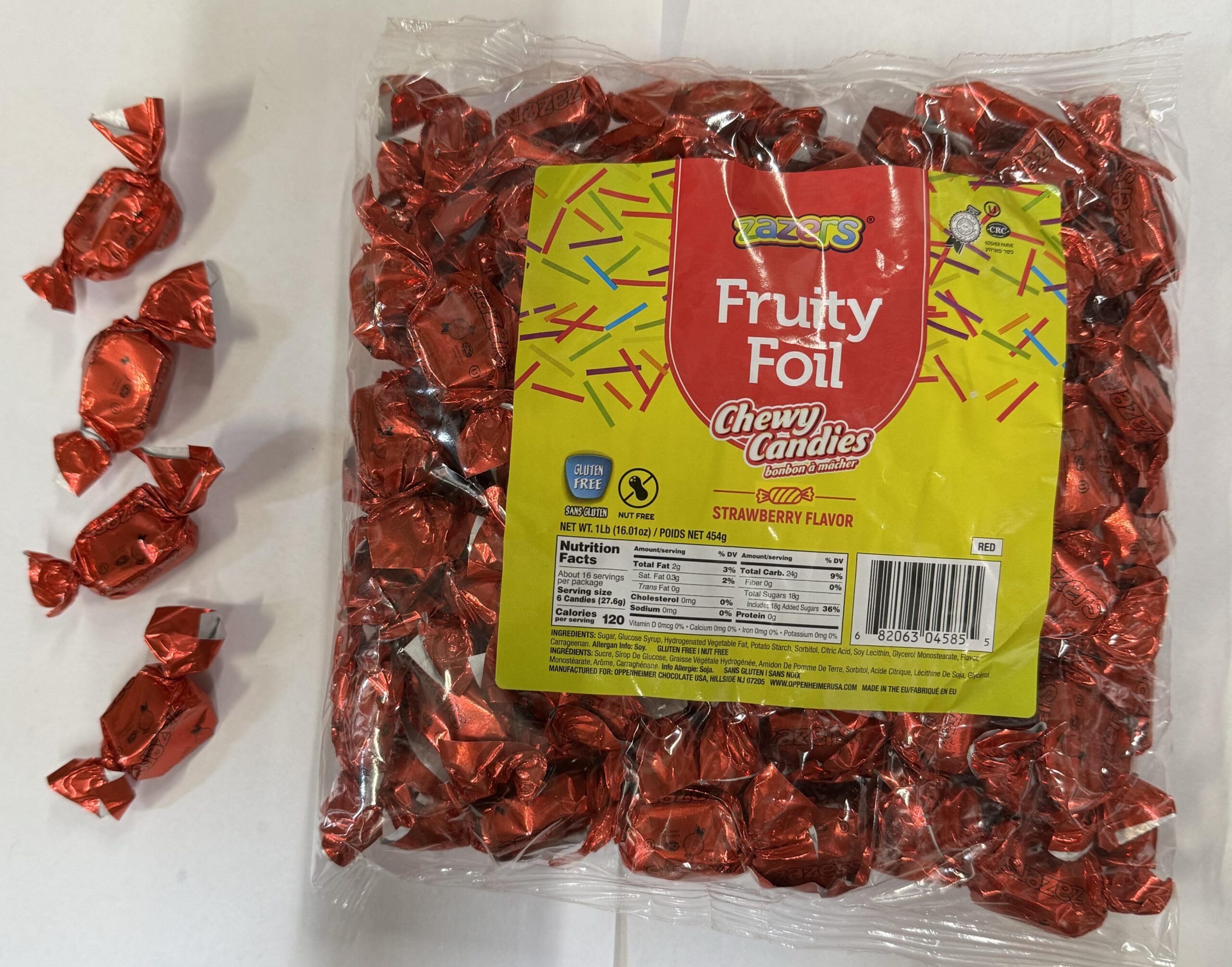 Zazers Foil "Red" Strawberry Flavor - Oppenheimer