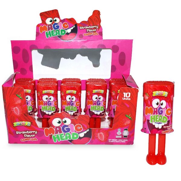 Zazers Magic Head Gel Candy Strawberry Flv - Oppenheimer