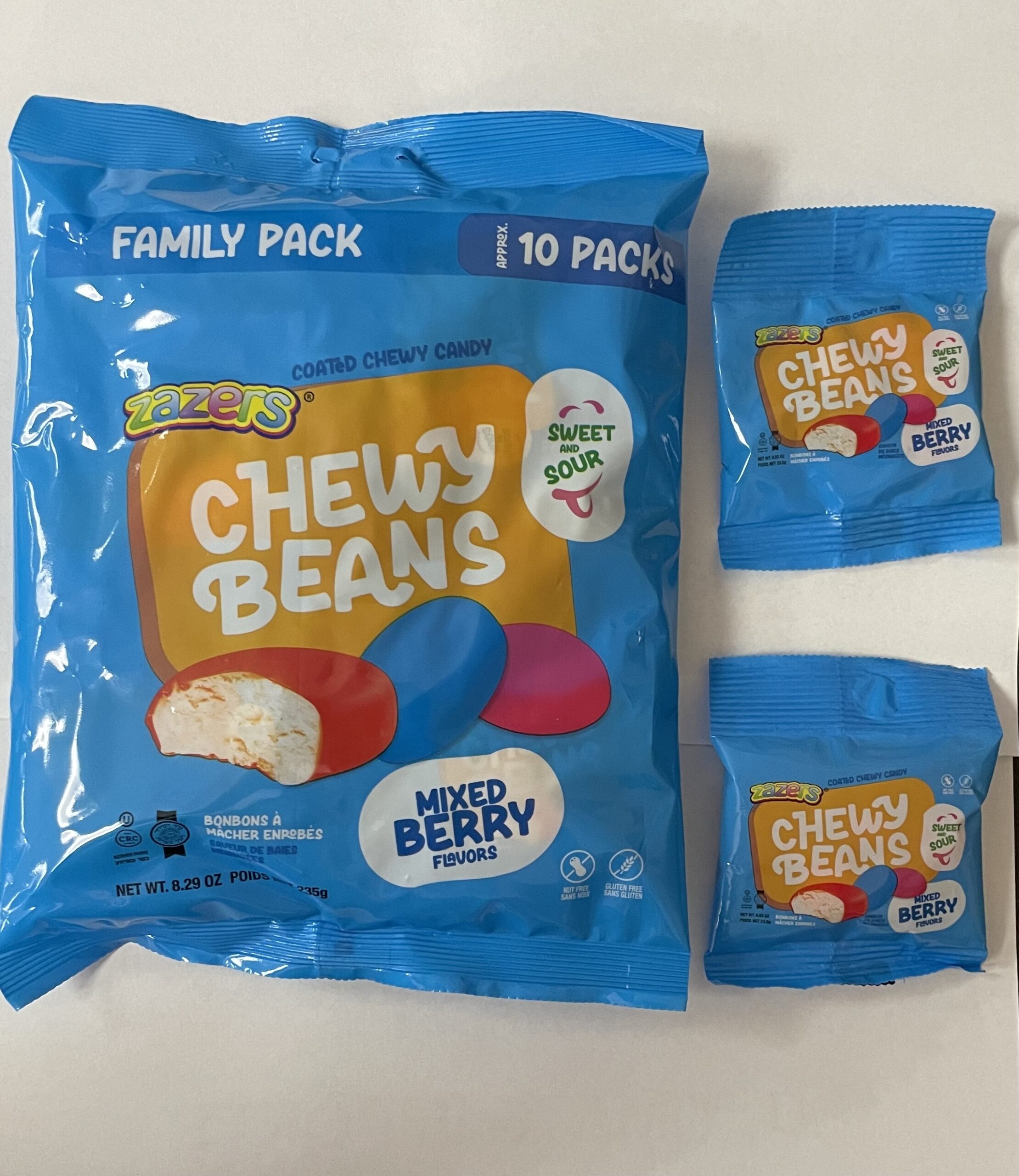 Chewy Beans Mixed Berry Flavors (10 Pack) - Oppenheimer