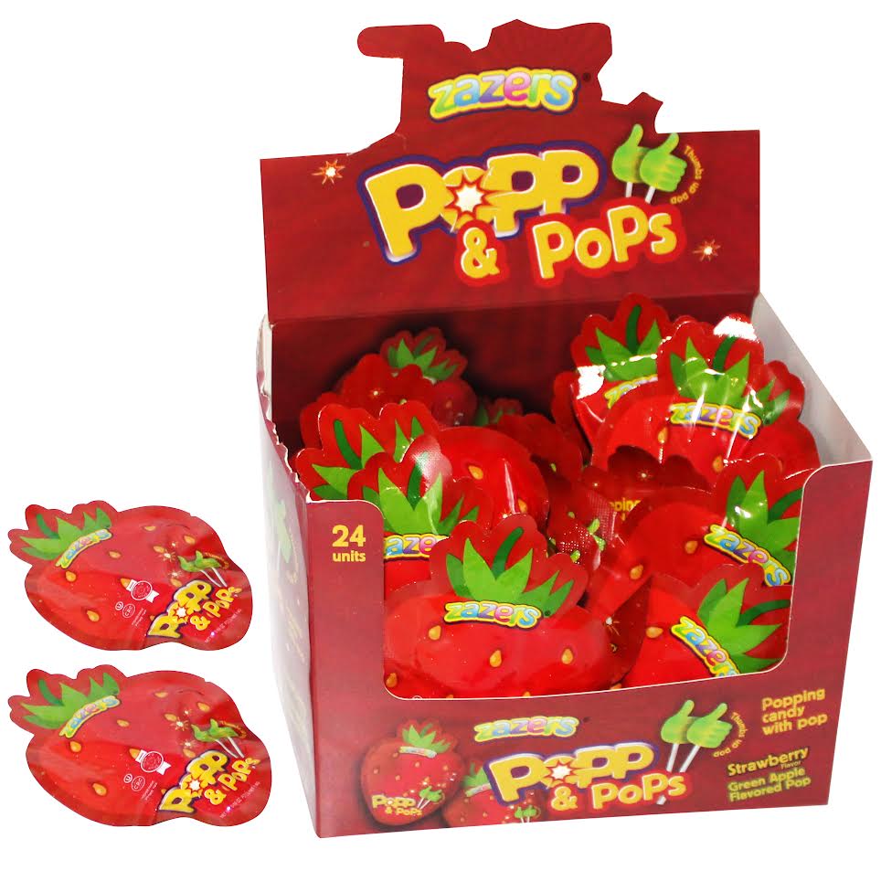 Popping Candy With Pop Strawberry Flv - Oppenheimer