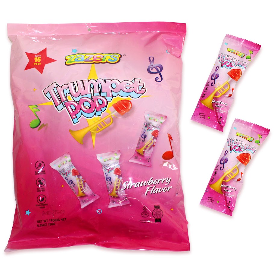 Trumpet Pop Strawberry (15pops) - Oppenheimer