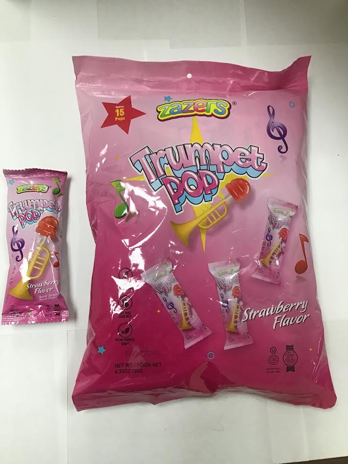 Trumpet Pop Strawberry (15pops) - Oppenheimer